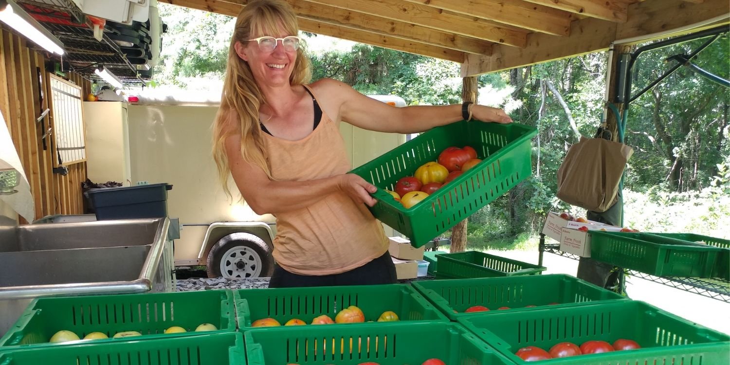 A Look Inside a Micro Farm with Kat the Farmer - vafoodie.com